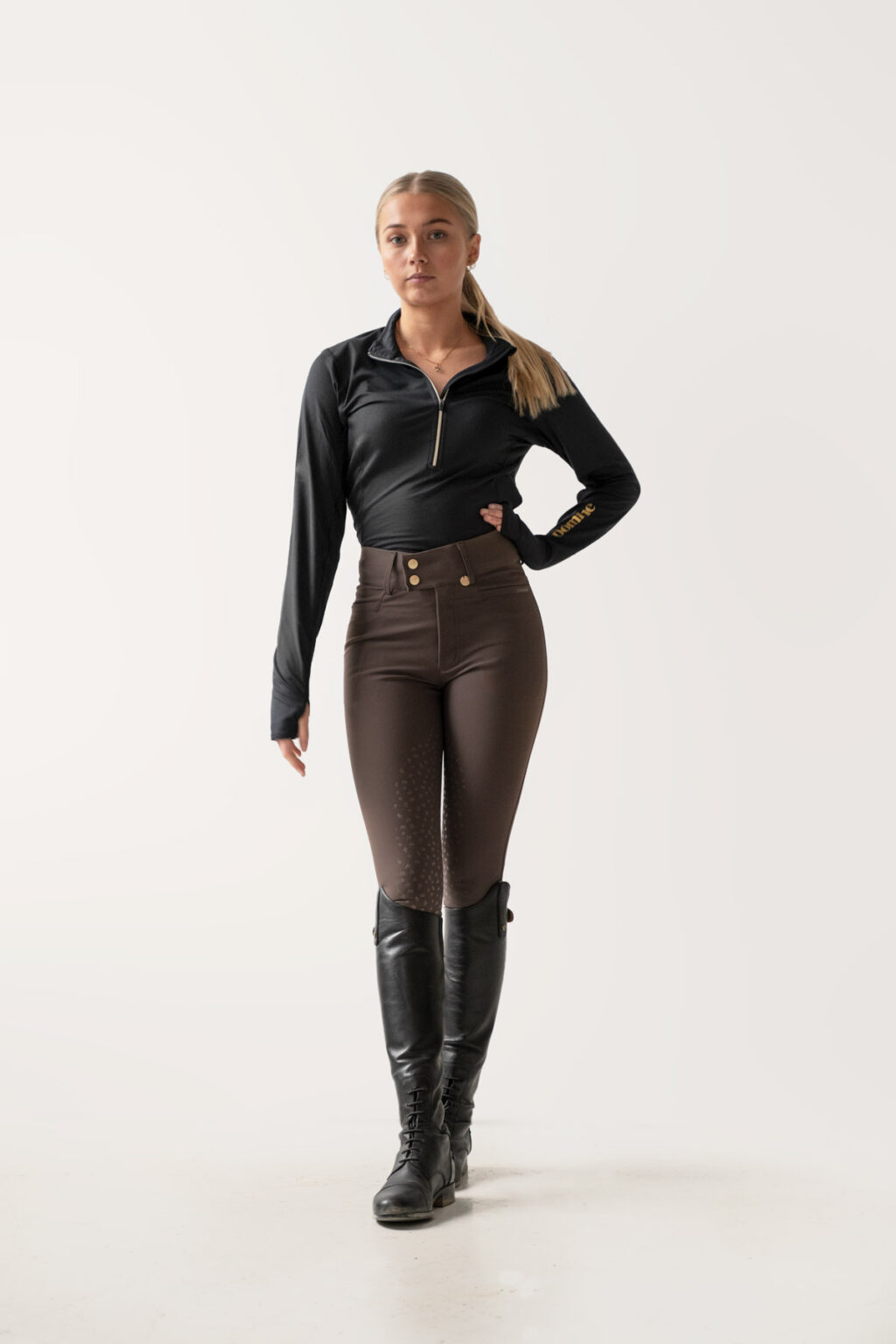 Pomme Nellie Breeches Classic, Chocolate | Amiko & Friends