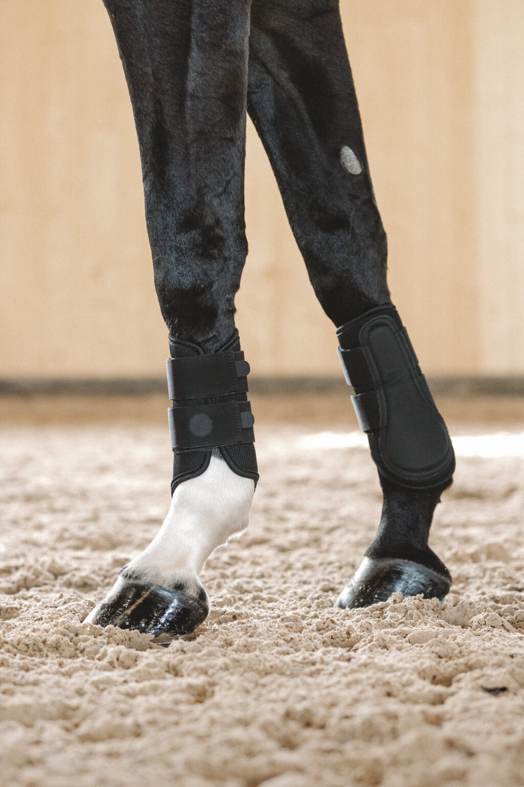 Amiko Essential Brushing Boots, Black | Amiko & Friends